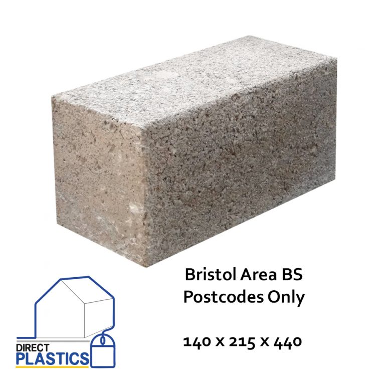 Dense Concrete Block 7n 440x140x215mm - Bristol Only - Direct Building ...