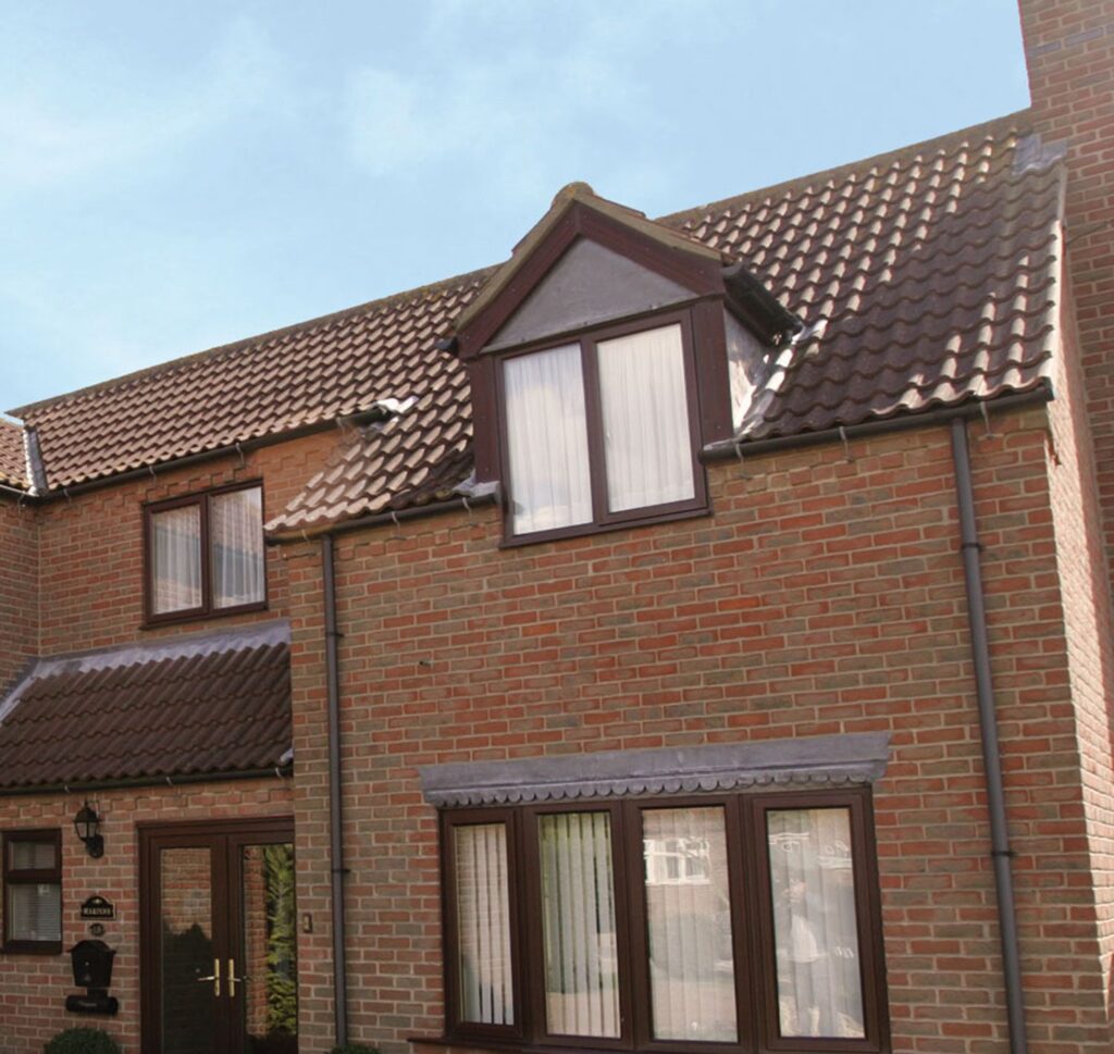 Rosewood PVC Fascia Boards Direct Building Plastics Ltd