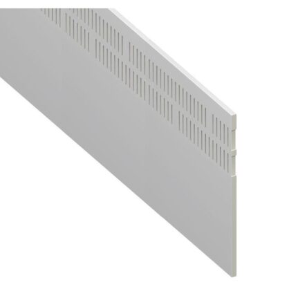 uPVC 225mm Double Vented Soffit Board (25mm Airflow) 5m - White ...