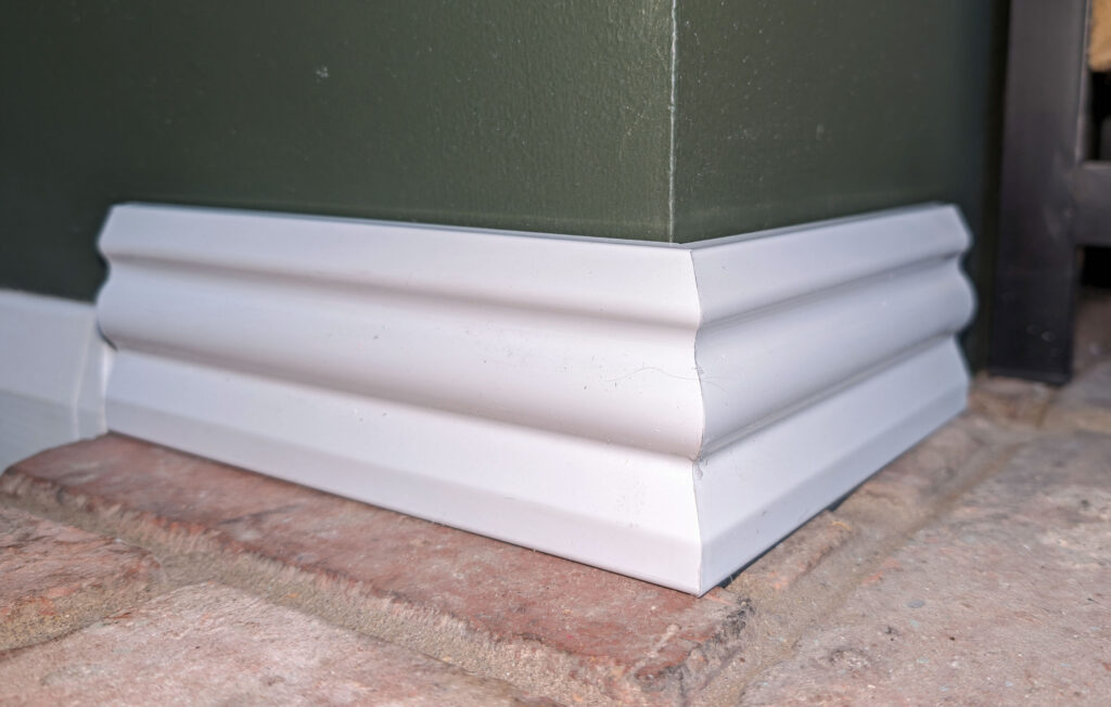 Premium Ogee PVC Skirting Board | Durable | High Quality Finish