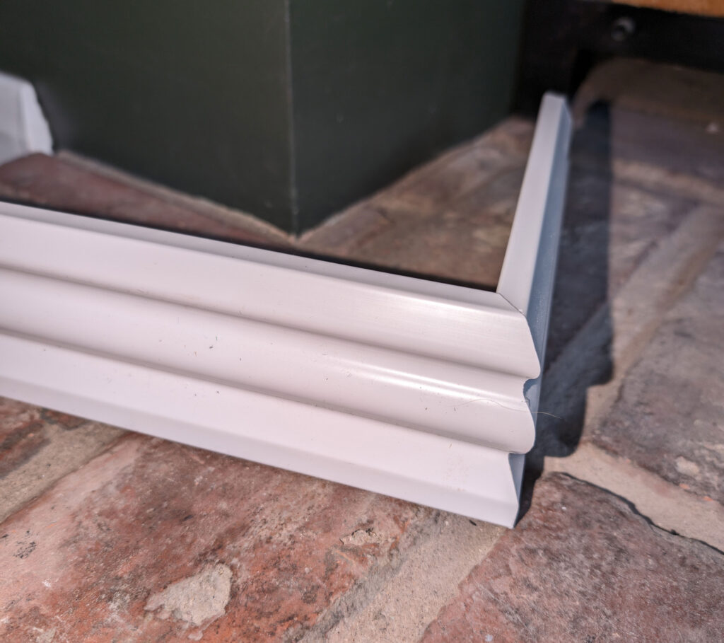 Premium Ogee PVC Skirting Board | Durable | High Quality Finish